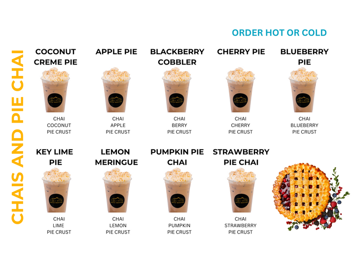 Menu – Table Rock Coffee Roasters